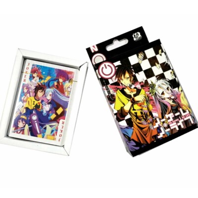 NO GAME NO LIFE Anime Game Cards Poker Collection Cards Playing Game ...