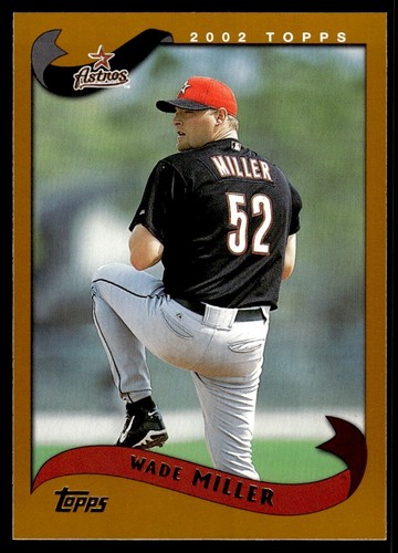 2002 Topps Baseball Card Wade Miller Houston Astros #108 | eBay