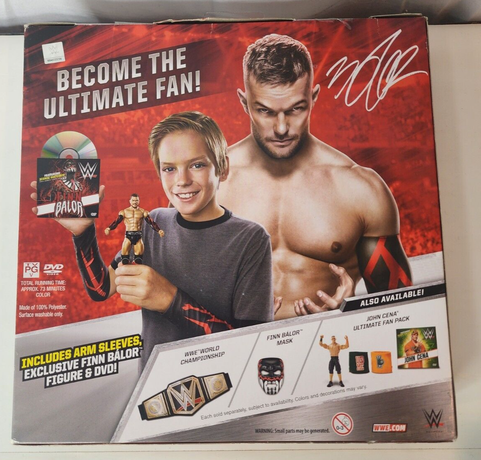 WWE WWF Finn Balor Mattel Ultimate Fan Pack Exclusive Figure New In Box ...