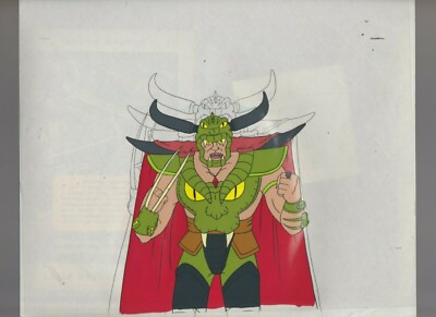 CONAN THE ADVENTURER Cartoon Animation 10.5x9" Cel 303 L-23 Wrath-Amon ...