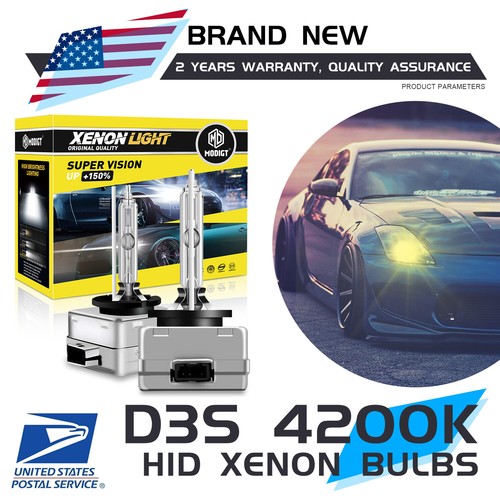 Set of (2) D3S/D3C/D3R HID Xenon Bulb Replace Factory HID Headlight ...