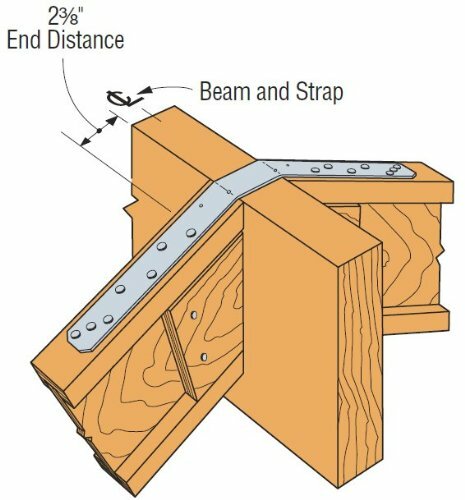 Simpson Strong-Tie MSTA30 30-Inch Medium Strap Tie 50 Pk | eBay