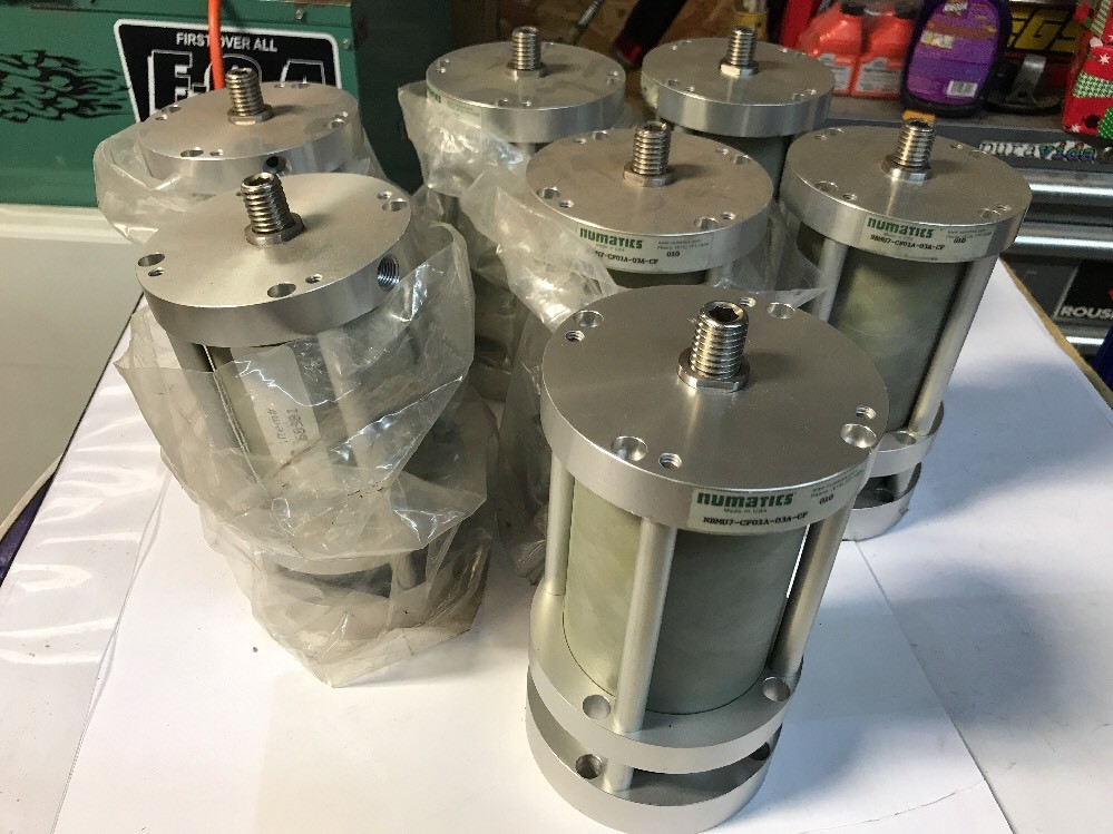 NEW Numatics NB Series Multi-Position Air Cylinder NBMU7-CF01A-03A-CF ...