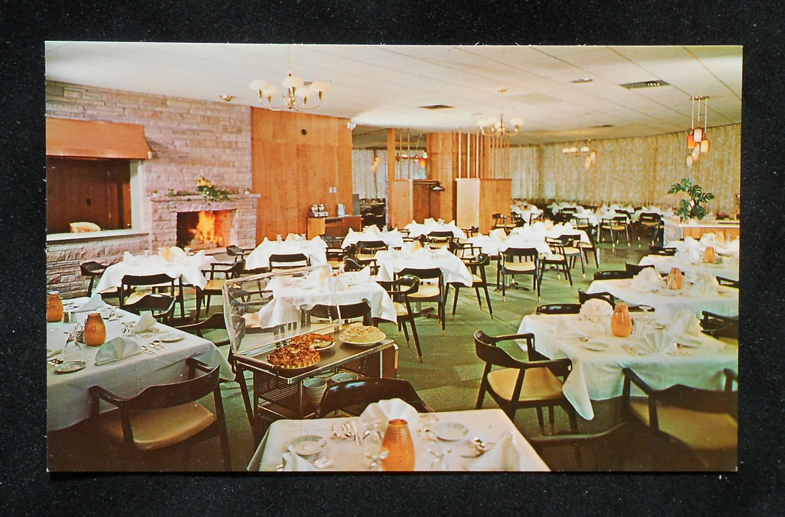1960s Interior Fireside Dining Room and Lounge Gorham Motor Inn Gorham ...