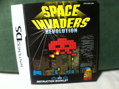 DS Manual Space Invaders Revolution | eBay