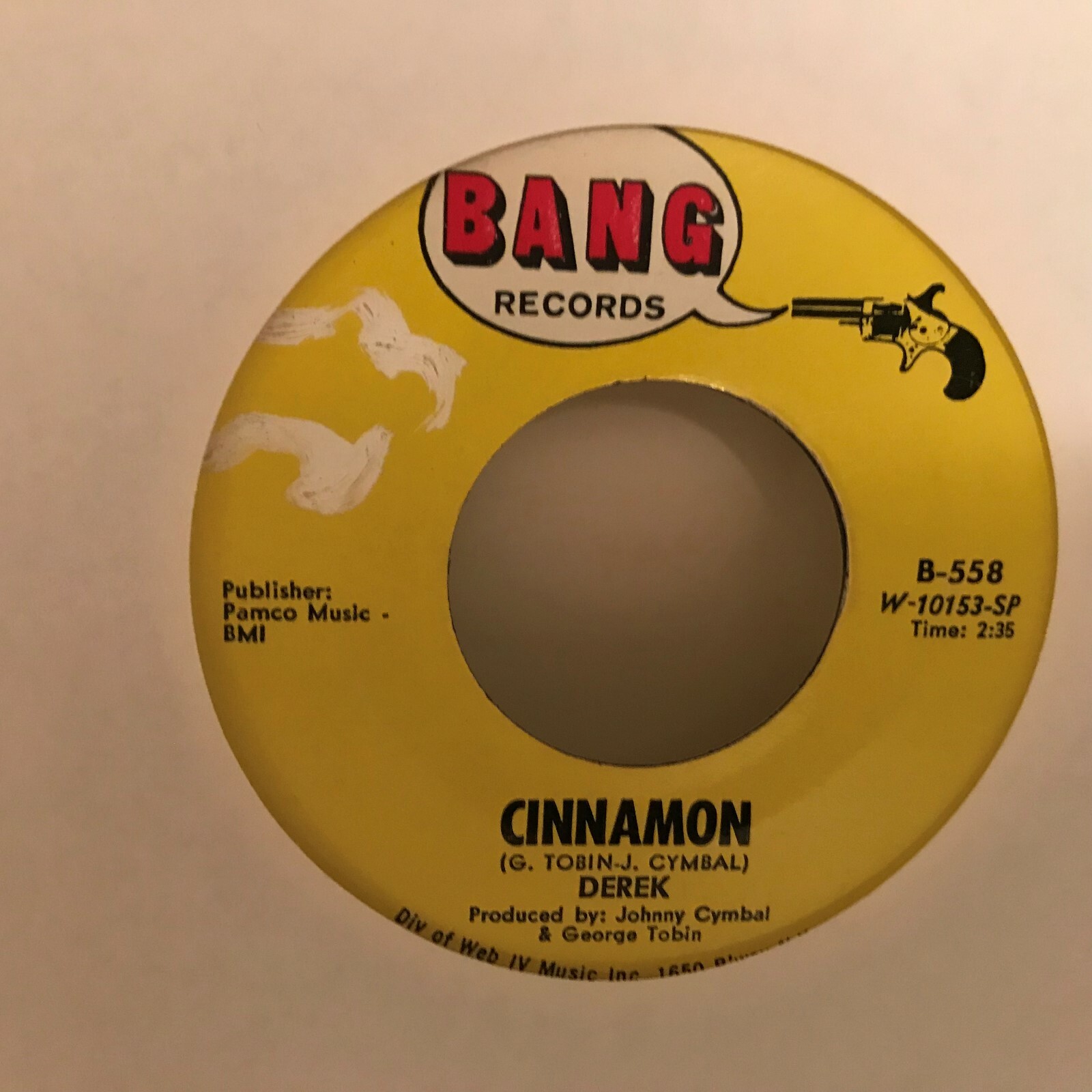 DEREK 7" VINYL SINGLE , THIS IS MY STORY / CINNAMON | eBay