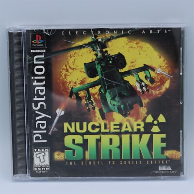 Nuclear Strike (PlayStation, 1997) - CIB - Complete In Box W/ Manual ...