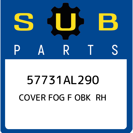 57731AL290 Genuine Subaru Cover Fog F OBK RH 57731-al290 for sale ...