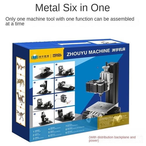 Micro Metal Six-axis Drilling and Milling Machine Teaching Model High ...