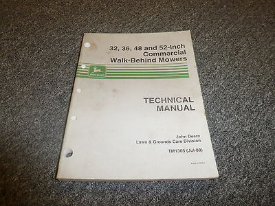 Manuals & Books - Commercial Walk Behind Mower