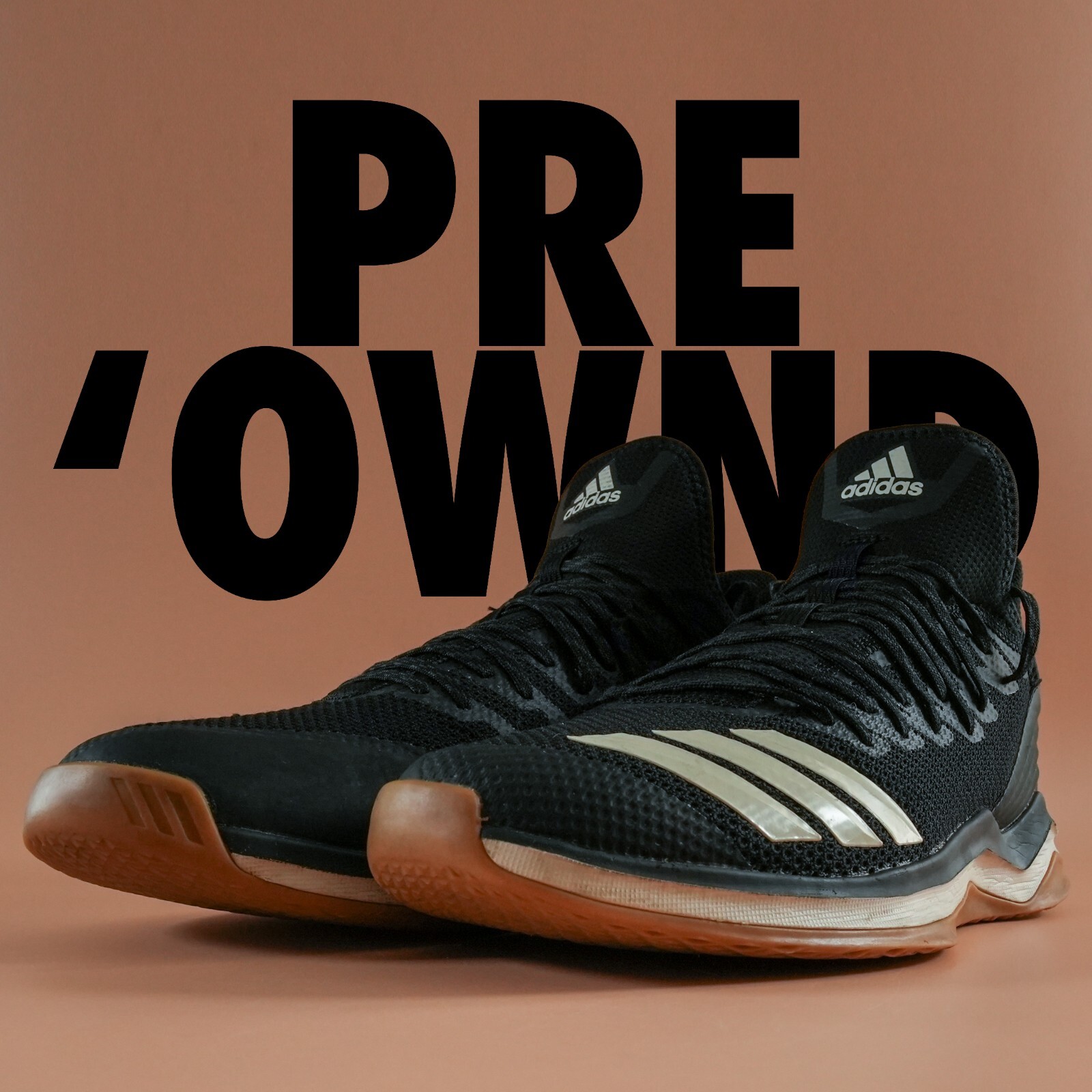 Adidas Men's Icon 4 Trainer 'Black Gum' CG5270 Size U… - Gem