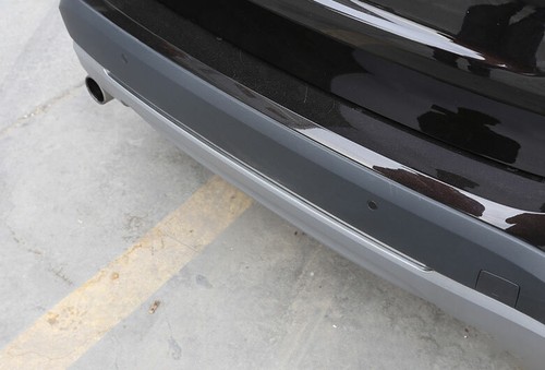 Fit For BMW X1 F48 2016-2021 Silver Steel Rear Bumper Protector Strip ...