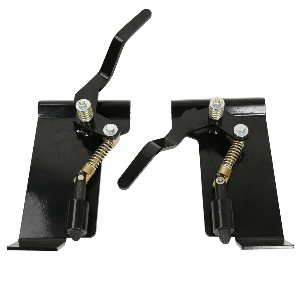 Weld-On Skid Steer Quick Attach Bucket Conversion Adapter Latch Plates ...