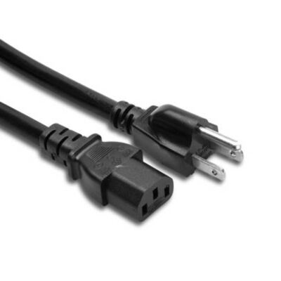 Hosa PWC-450 50 ft. Power Cable - 14 AWG - NEMA 5-15P to IEC C13 | eBay