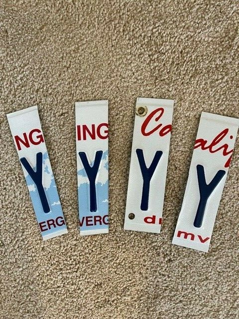 License Plate Letter 'Y' - Projects, Signs, and Arts and Craft | eBay