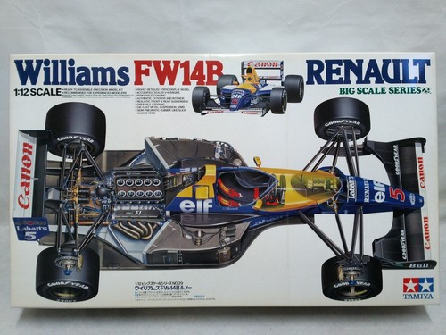 TAMIYA 1/12 WILLIAMS FW14B RENAULT Big Scale Model Kit 12029 Nigel ...