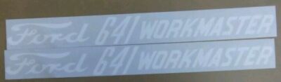 FORD 641 Workmaster decal set | eBay