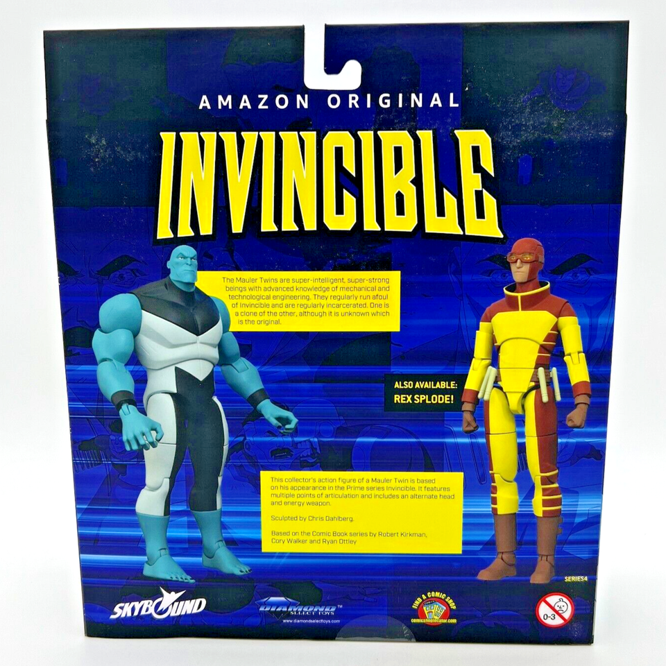 Diamond Select Amazon Invincible Series 4 MAULER TWIN Deluxe Action ...
