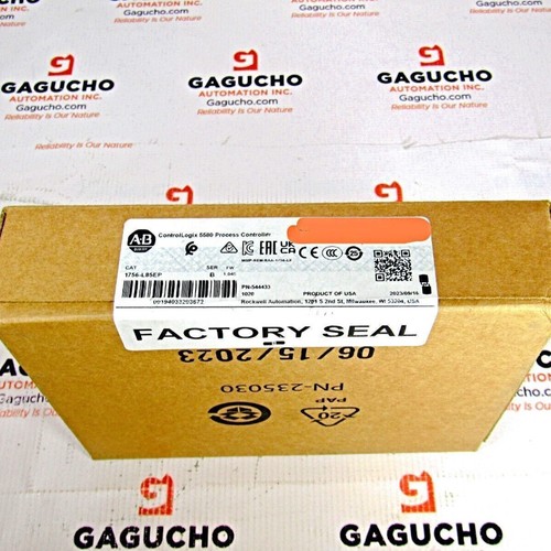 Surplus Sealed Allen Bradley 1756-L85EP /B 2023 ControlLogix 5580E USA ...