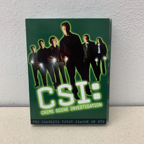 DVD CSI: Crime Scene Investigation - The Complete First Season 6 Disc ...