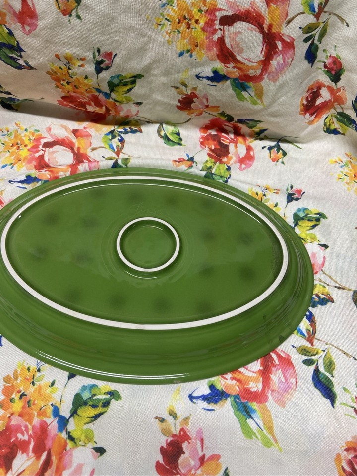 Fiesta Turkey Fiestaware SHAMROCK SERVING PLATTER Oval 19in X 13.5in ...