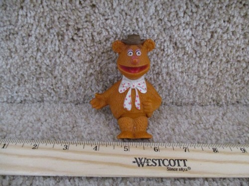 VINTAGE 1978 Fisher Price MUPPET SHOW Stick Puppet Figure Fozzie Fozzy ...