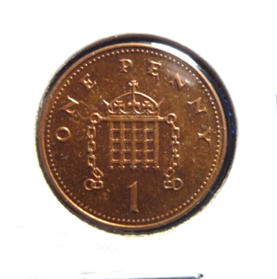 UK 2003 1 Penny * Crowned Portcullis * 👀 | eBay
