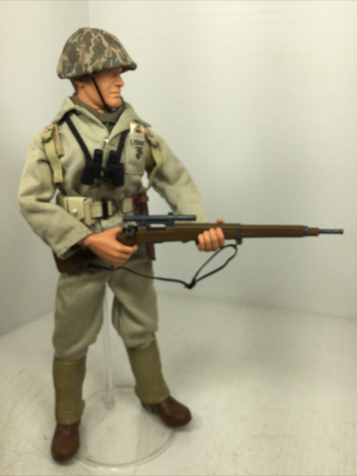 1/6 HASBRO GI JOE WW2 USMC MARINE SNIPER 1903 SPRINGFIELD + CIG’S ...