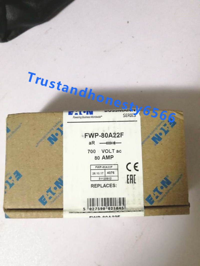 5pc Bussmann Eaton Fwp-80a22f 80a 700v Fwp-80a22fa Fuse Fast for sale ...