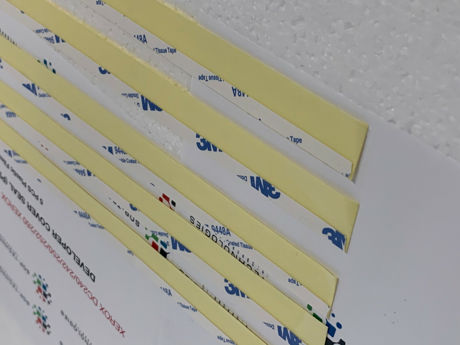 10 Developer PLASTIC COVER SEAL/FILM Xerox DC250 700 550 560 04K86350 ...