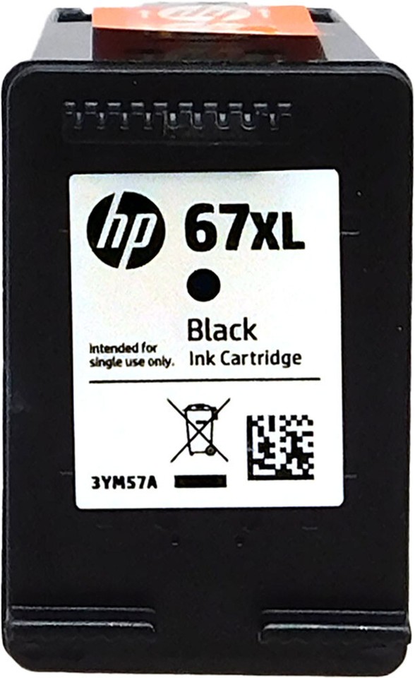 Genuine HP 67XL Black High Yield Ink Cartridge 3YM57AN | eBay