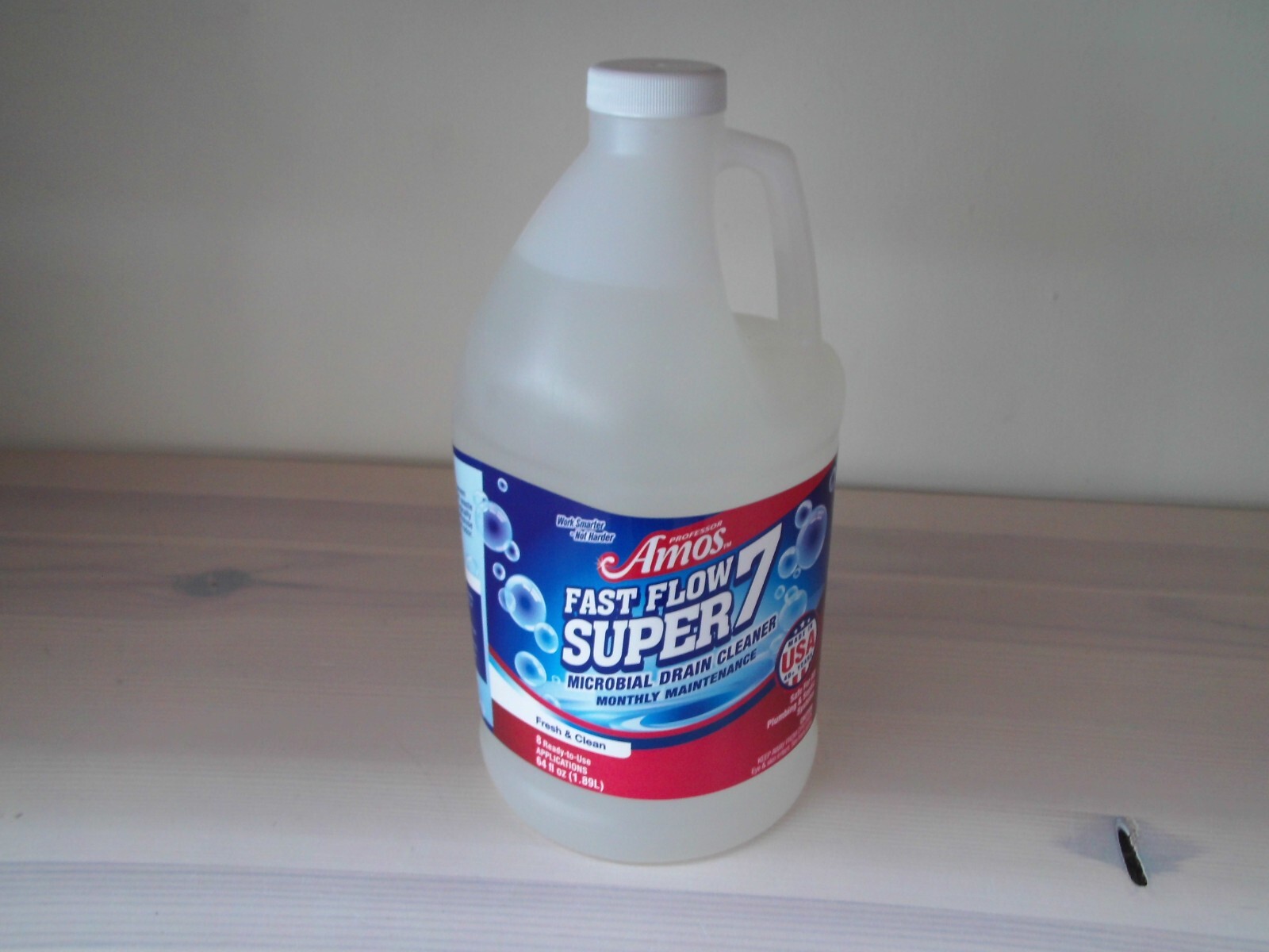 Professor Amos Fast Flow Super 7 Microbial Monthly Maintenance Cleaner ...