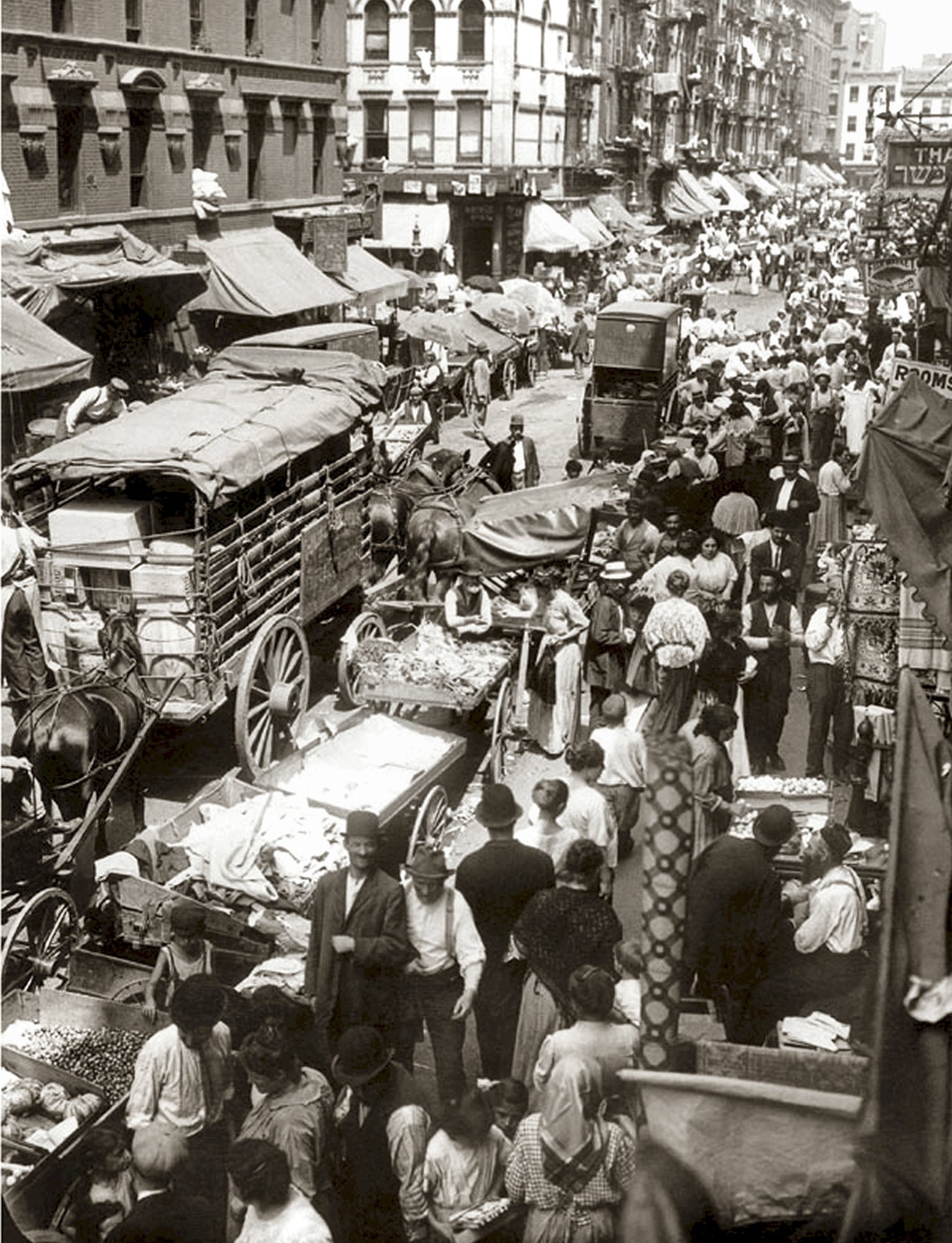 1903 HESTER STREET GHETTO New York City PHOTO (188-R) | eBay