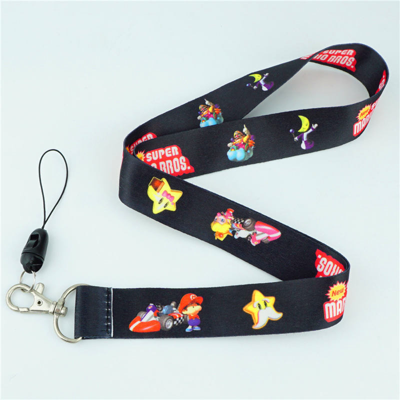 Game Cartoon Lanyard Neck Strap Charms Cell Phone Rope Anime Keychain ...