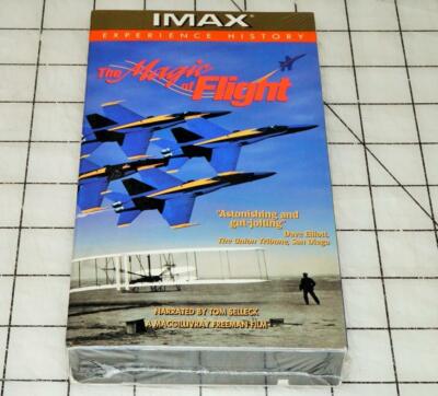 Imax The Magic Of Flight VHS New Sealed! Narrated By Tom Selleck | eBay