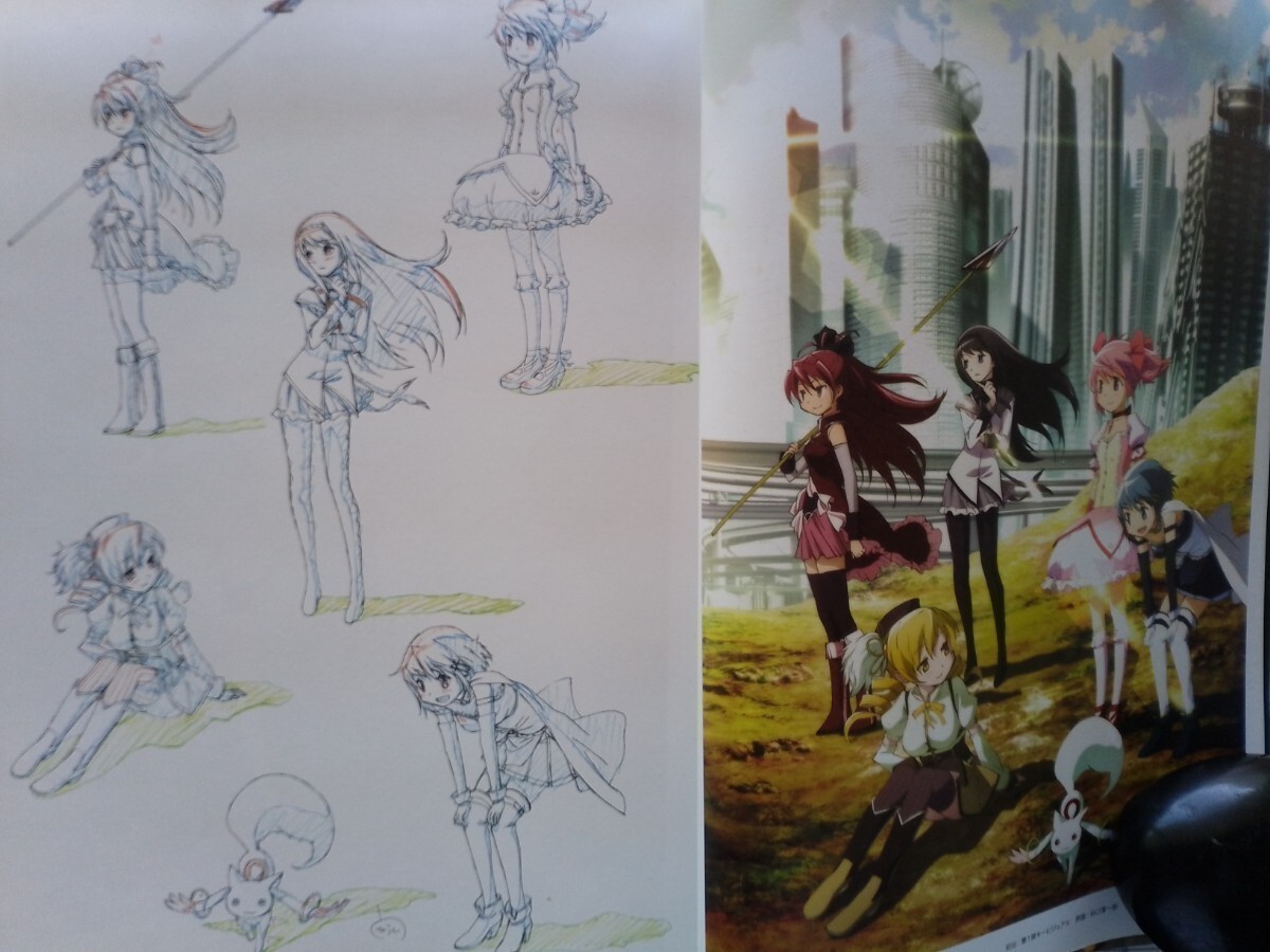 Puella Magi Madoka Magica: The Movie Key Animation note Extra Art Book Japan | eBay