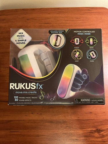Rukus fx Music Mixer Electronic Game Handheld Motion Controlled | eBay