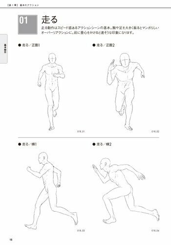 How To Draw Manga Anime " Action " Pose Book w/CD-ROM JAPAN Art ...