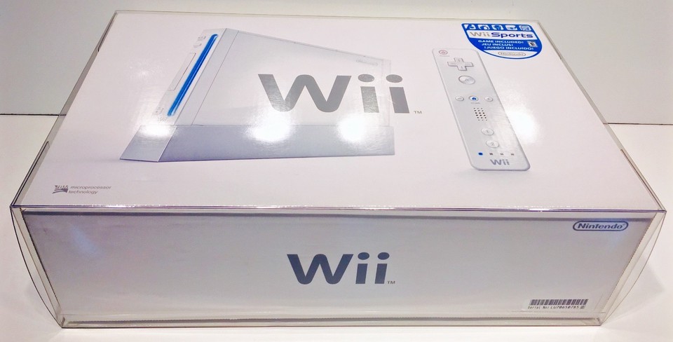Nintendo Wii Console Box Protector | Clear | Original Size | 1 | Wii