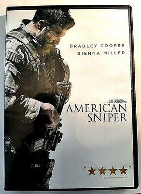 American Sniper (DVD, 2014) Bradley Cooper Sienna Miller 5 Stars ...