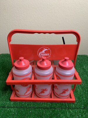 cramer athletic water bottle set football sports ball | eBay