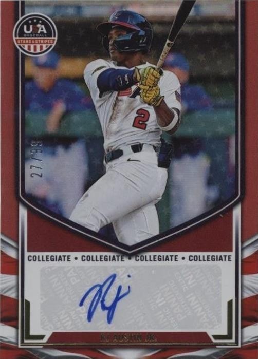 2025 Panini Stars and Stripes - Collegiate National Team Signatures RJ ...