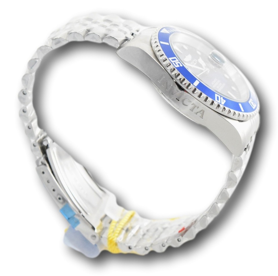 Invicta Pro Diver Automatic Men's 42mm Blue Dial Classic Stainless ...