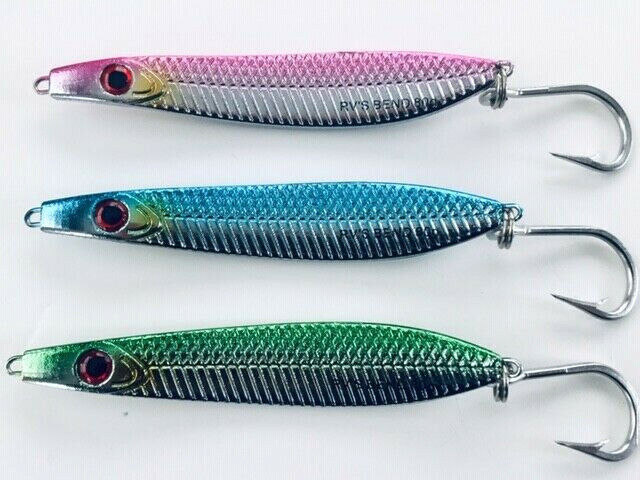 3- "Diamond Jig Man" *RV's Bend * Casting Jigs * 4.5" Long * 2.8 oz. | eBay