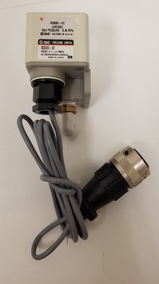 SMC PRESSURE SWITCH IS3000-02 W/ CABLE .8MPa | eBay