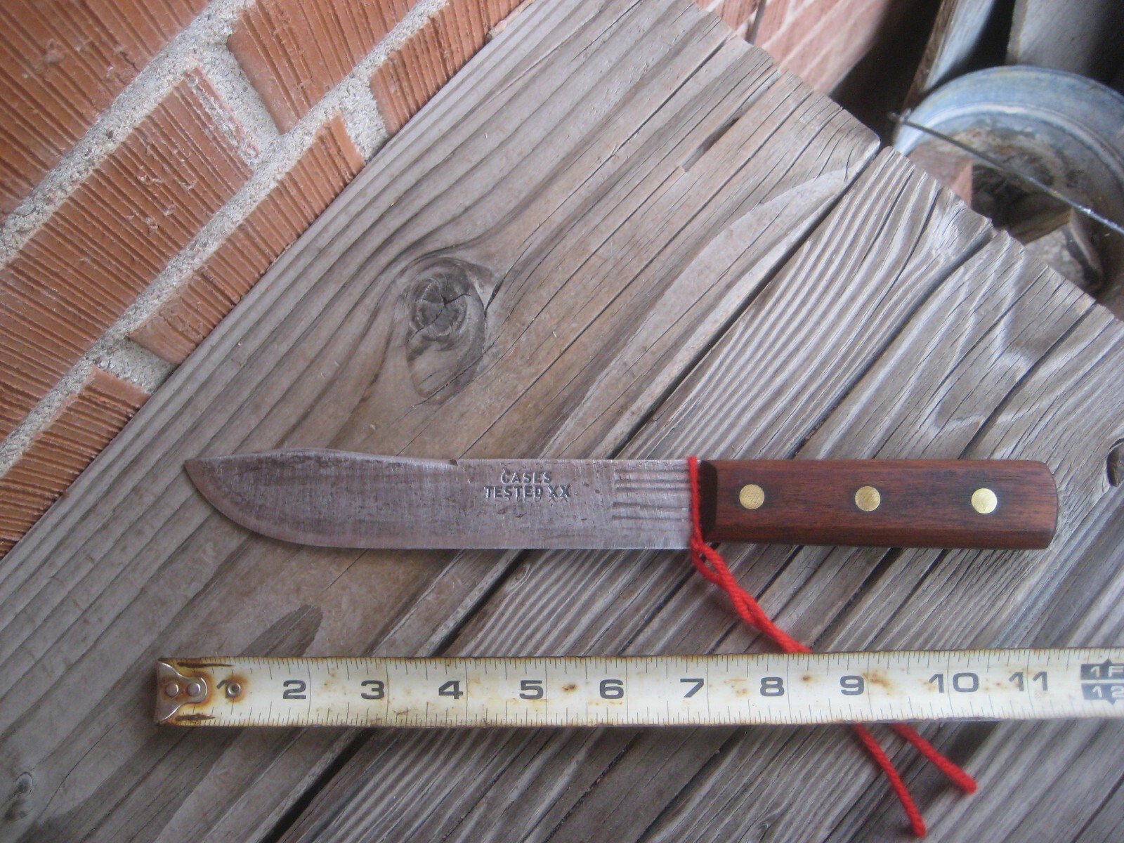 1930s Vintage 7" Blade CASE TESTED XX *** Small Carbon Chef's Butcher ...