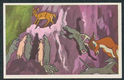 1956 RICH'S COFFEE WALT DISNEY LADY BAMBI DUMBO DUTCH TRADING CARD #125 ...