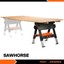 Pony Portable 2-in-1 Folding Work Table Sawhorse Workbench Load ...