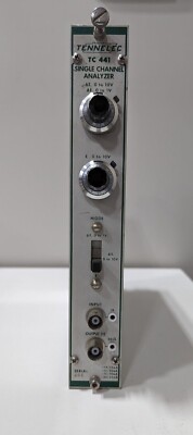 Tennelec TC 441 Single Channel Analyzer Plug-in Module NIM BIN TC441 | eBay