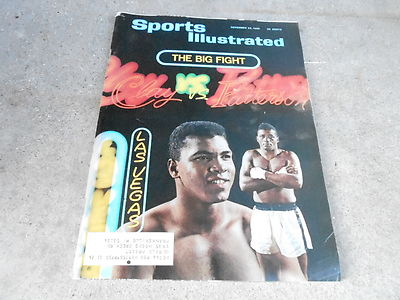 NOV 22 1965 SPORTS ILLUSTRATED magazine BOXING - MUHAMMAD ALI vs FLOYD ...